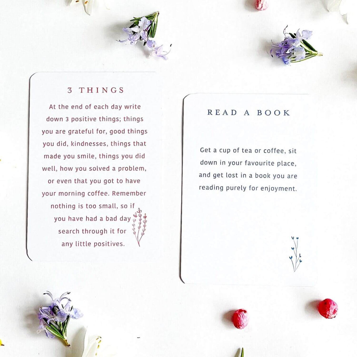 Self-Care Cards to take time out | Memory Makers – Indigo Bay